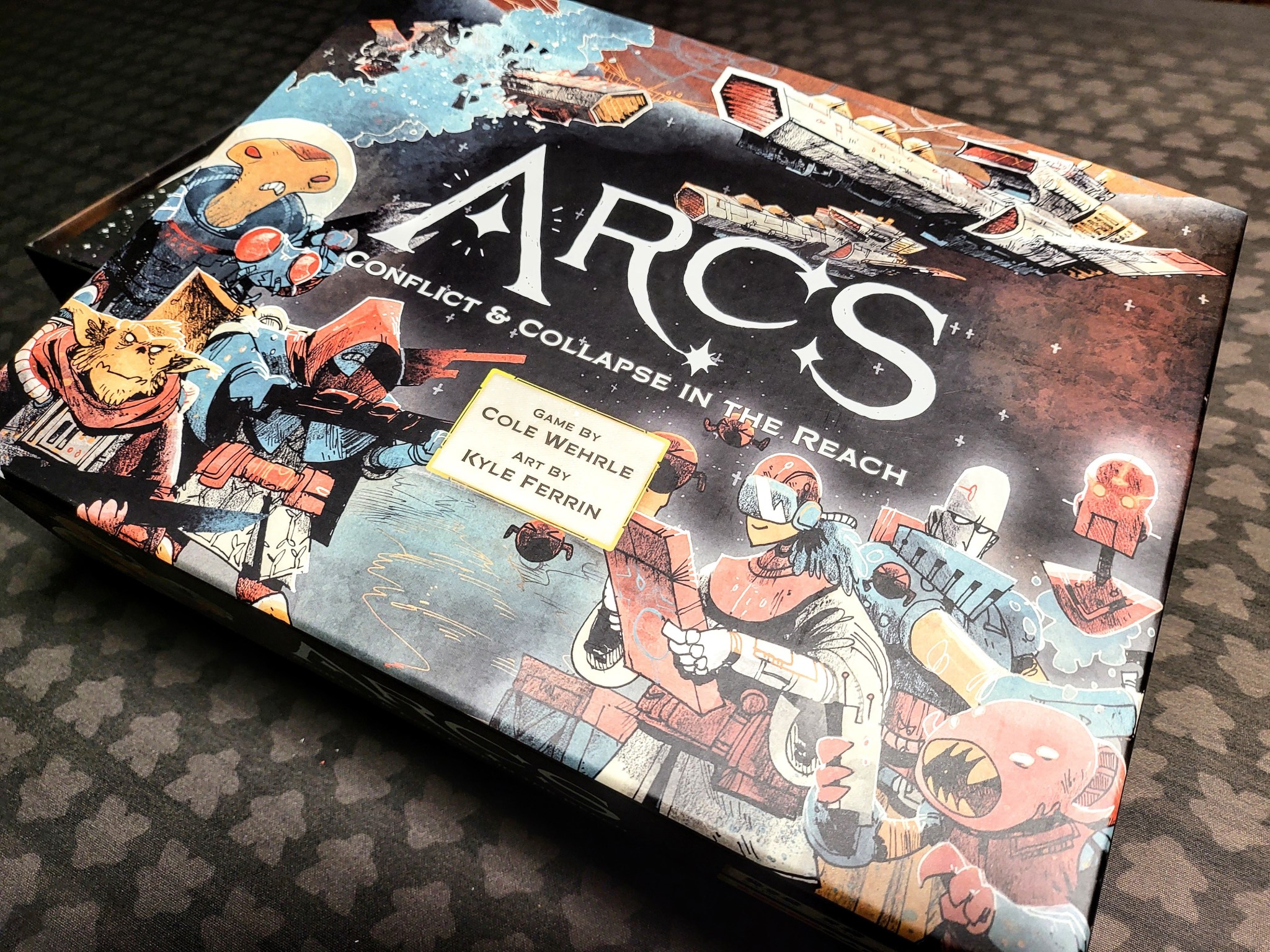Arcs: What’s in the box? – The Boardgame Detective